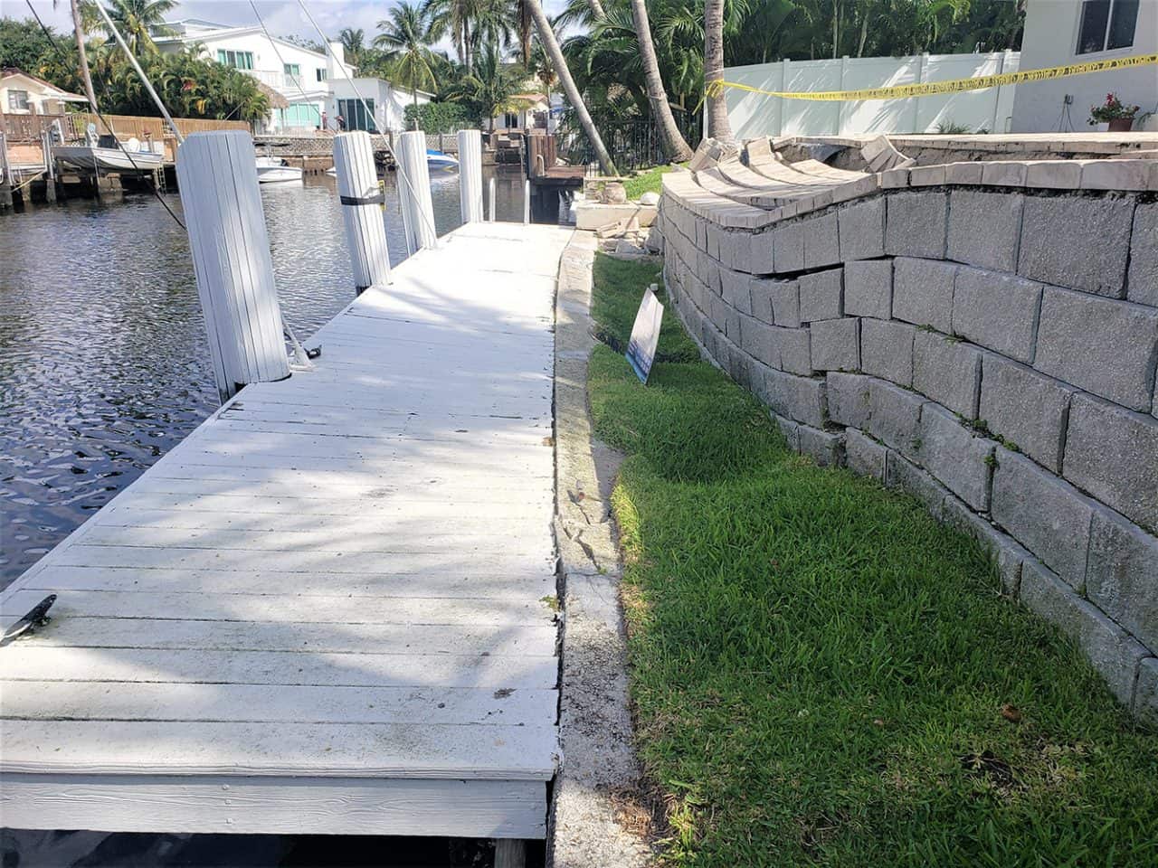 Retaining Wall Repair Fort Lauderdale - Safe Seawalls